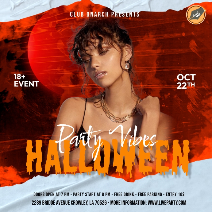 Copy of Halloween Vibes | PosterMyWall