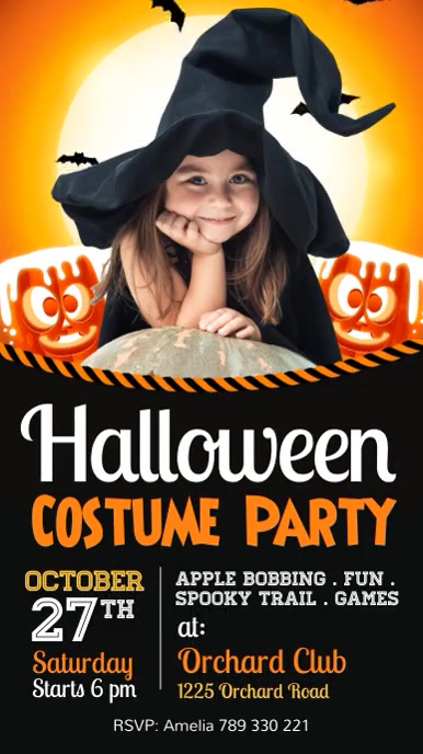 halloween video Template | PosterMyWall