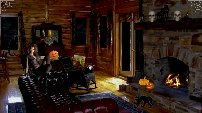 Copy of Halloween, Zoom, Google, october, haunted, spooky, mystery ...