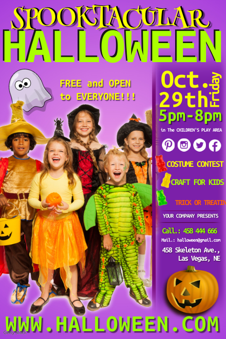 halloween10 Template | PosterMyWall