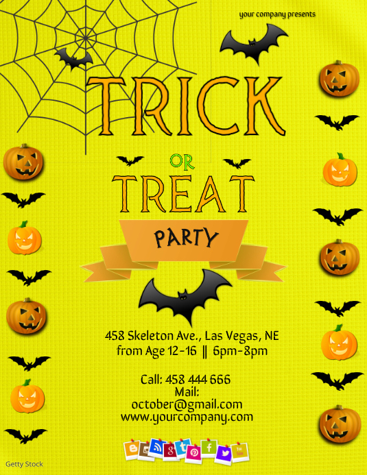 Halloween15 Template | PosterMyWall