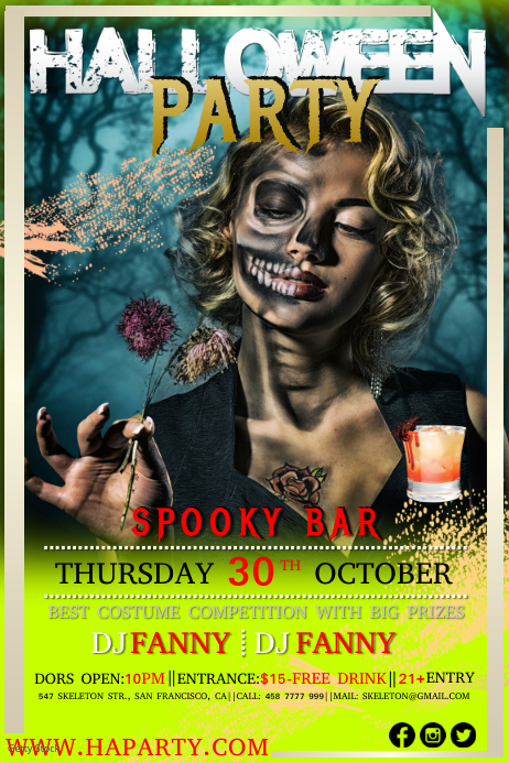 halloween27 Template | PosterMyWall