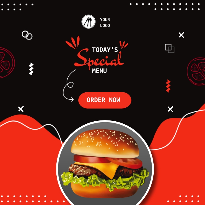 hamburger Template | PosterMyWall