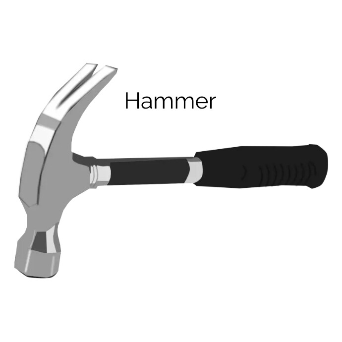 Hammer Template | PosterMyWall