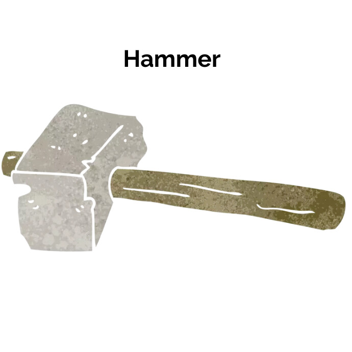Hammer Template | PosterMyWall