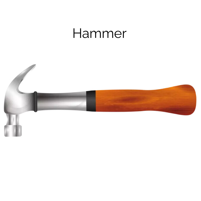 Hammer Template | PosterMyWall