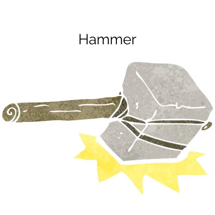 Hammer Template | PosterMyWall