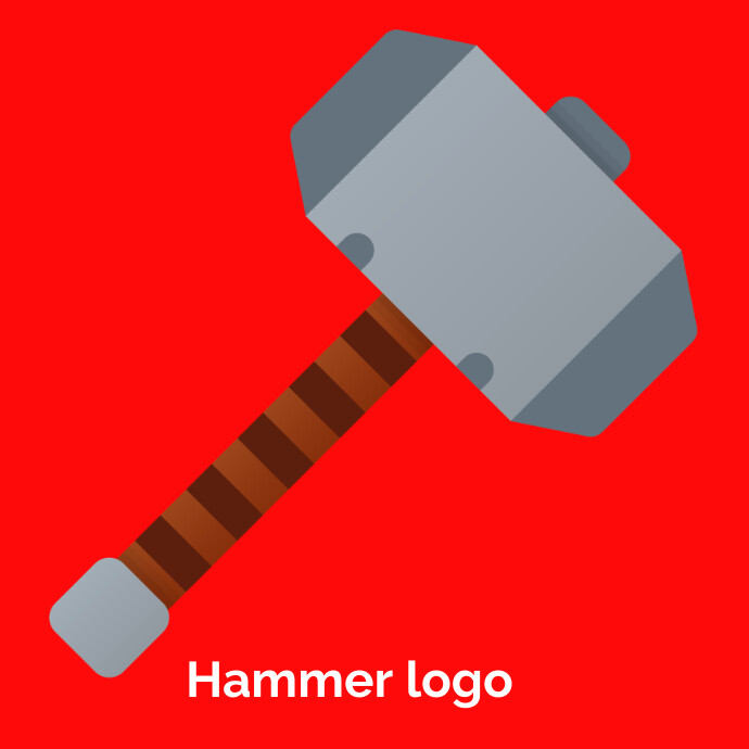 Copy of hammer logo | PosterMyWall