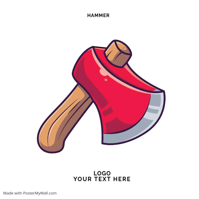 HAMMER LOGOS Template | PosterMyWall