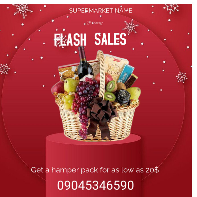 Copy of Hamper pack | PosterMyWall