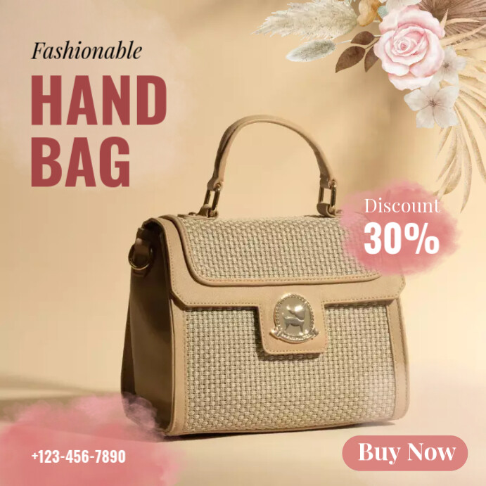 Hand Bag Sale Template | PosterMyWall