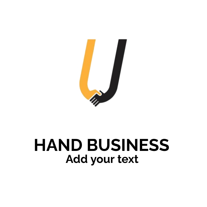 HAND BUSINESS Template | PosterMyWall