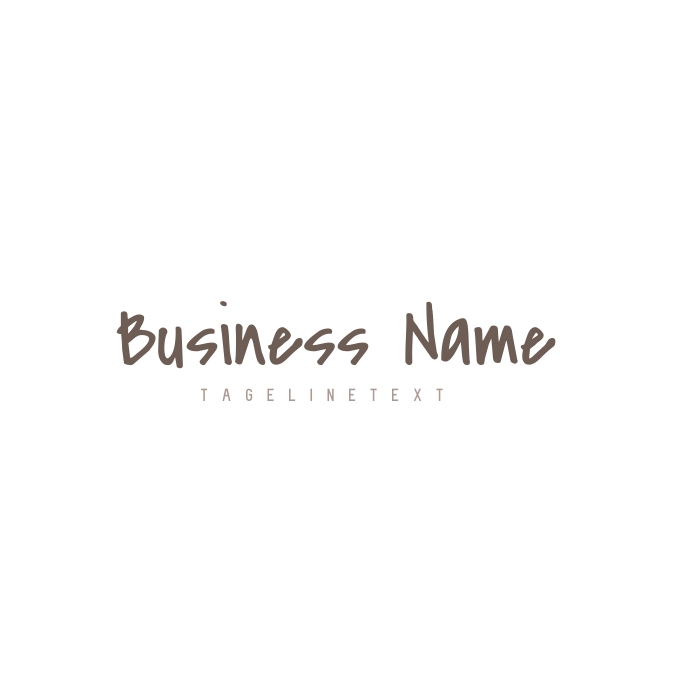 Hand-drawn and handwritten logo Template | PosterMyWall