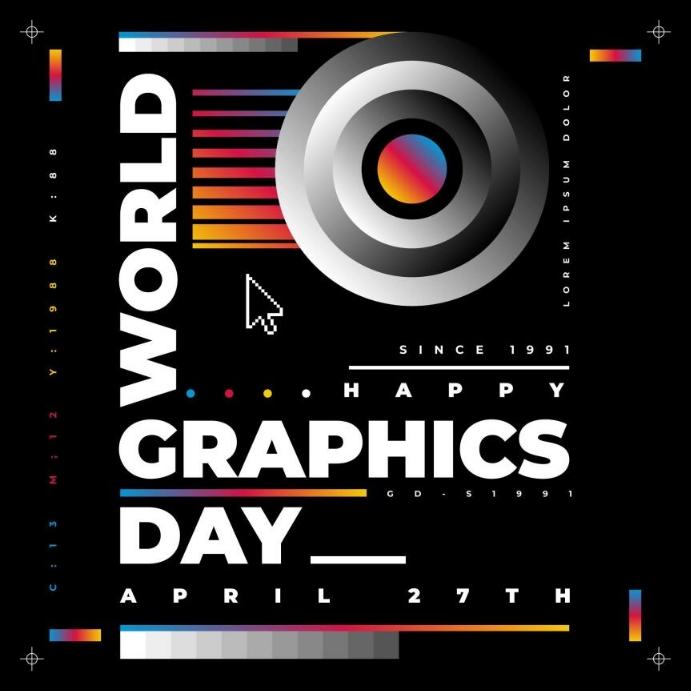 hand drawn world graphics day illustration Template | PosterMyWall