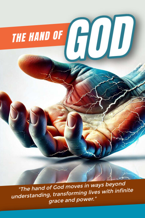 Hand of God Template | PosterMyWall