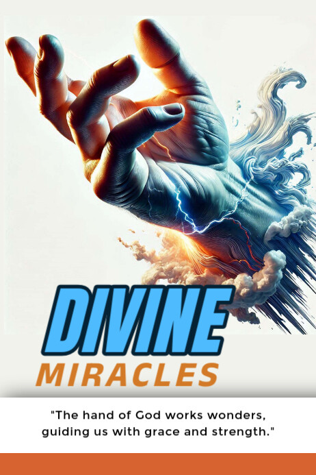 Hand of God Template | PosterMyWall