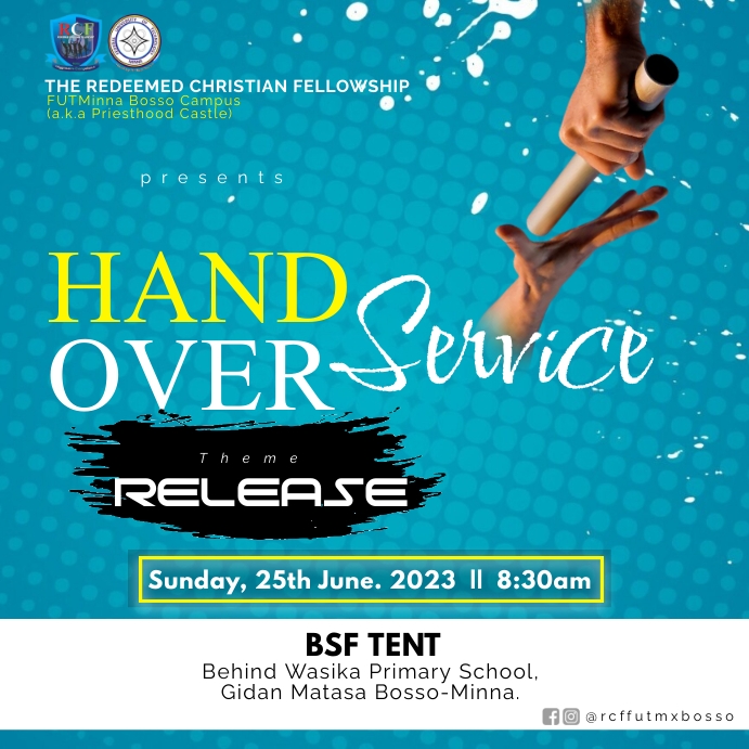 Hand-Over Service Flyer Template | PosterMyWall