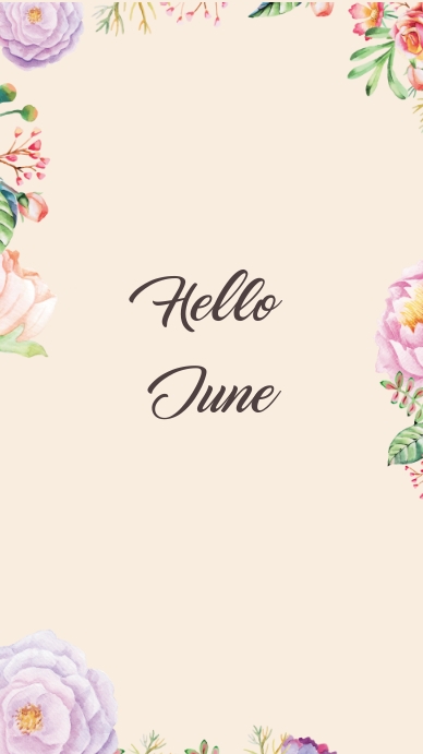 Hello June Wallpaper