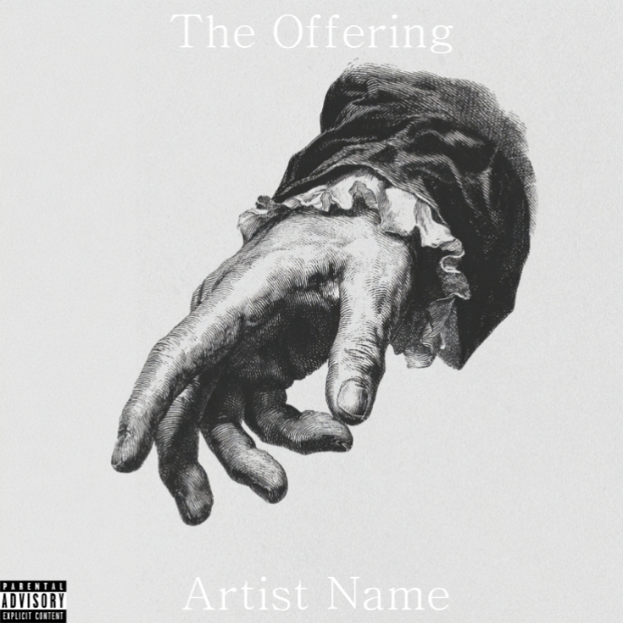 hand reaching, ink drawing, album cover Template | PosterMyWall