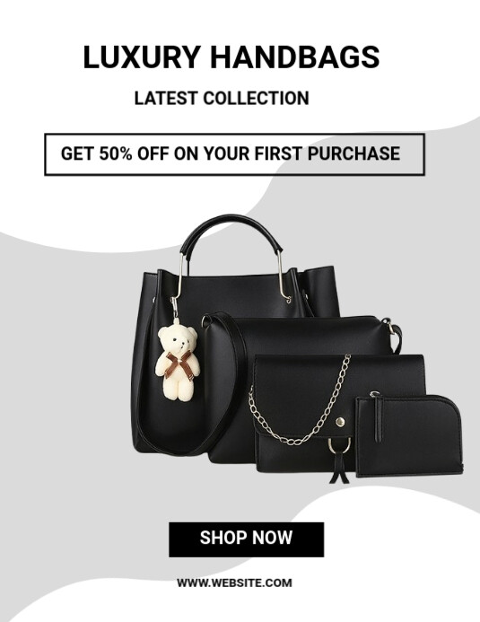 handbag Template | PosterMyWall