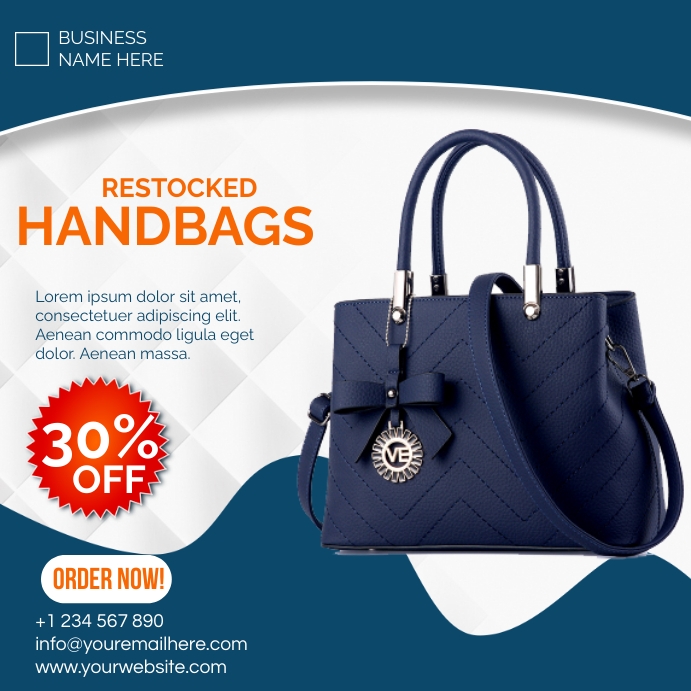 handbag offer Template | PosterMyWall