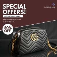 handbag purse fashion sale template | PosterMyWall