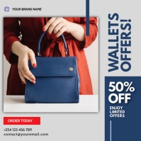 handbag purse fashion sale template | PosterMyWall