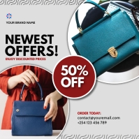 handbag purse fashion sale template | PosterMyWall