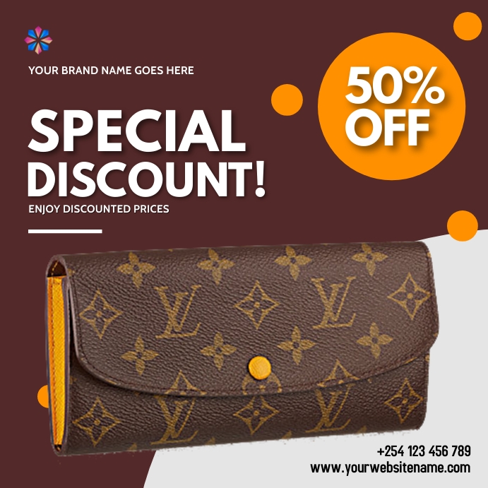 handbag purse fashion sale template | PosterMyWall