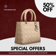 handbag purse fashion sale template | PosterMyWall