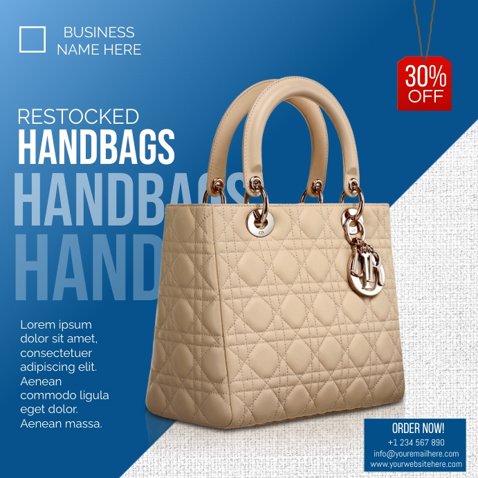 handbag sale Template | PosterMyWall