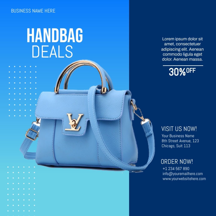 handbag sale Template | PosterMyWall