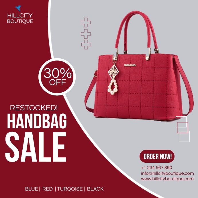 handbag sale Template | PosterMyWall