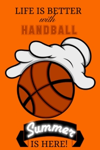 Handball Template | PosterMyWall