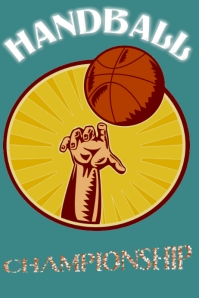 Handball Template | PosterMyWall