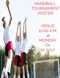 Handball Template | PosterMyWall