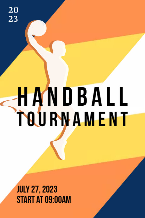 HANDBALL Template | PosterMyWall