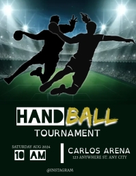 Handball Flyer Template | PosterMyWall