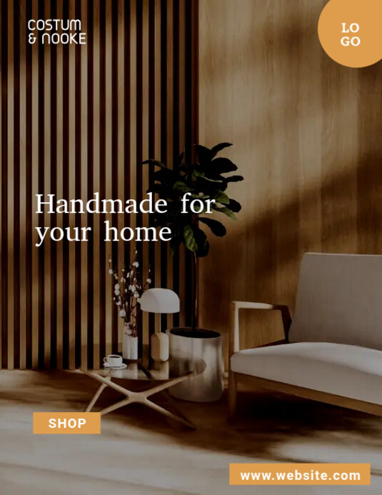 Handmade Home Flyer Template | PosterMyWall