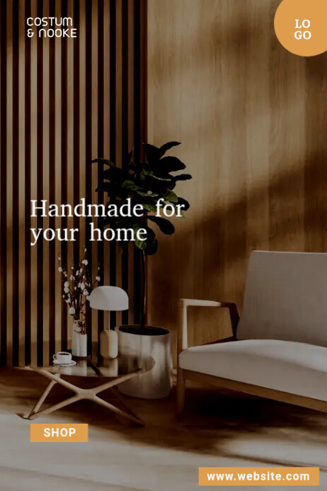 Handmade Home Poster Template | PosterMyWall