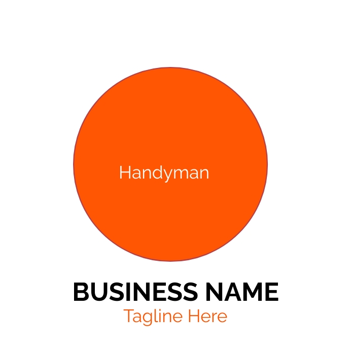 handy man logo Template | PosterMyWall
