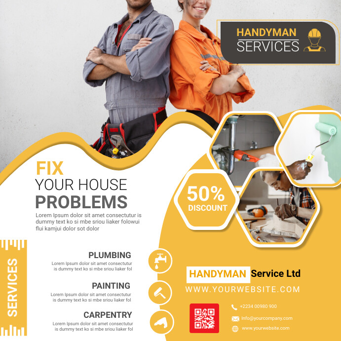 handyman Template | PosterMyWall