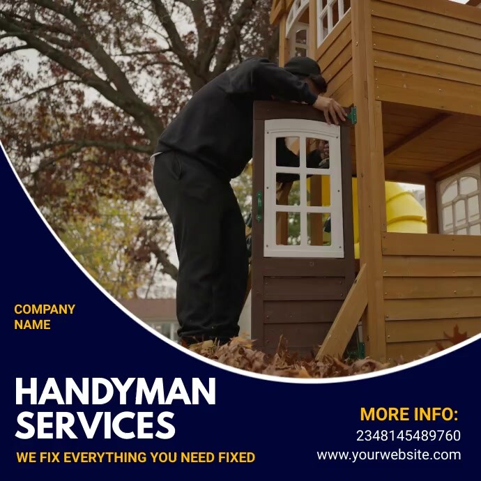 handyman Template | PosterMyWall