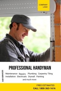 handyman flyer Template | PosterMyWall