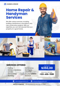 HOME REPAIR SERVICE FLYER Template | PosterMyWall