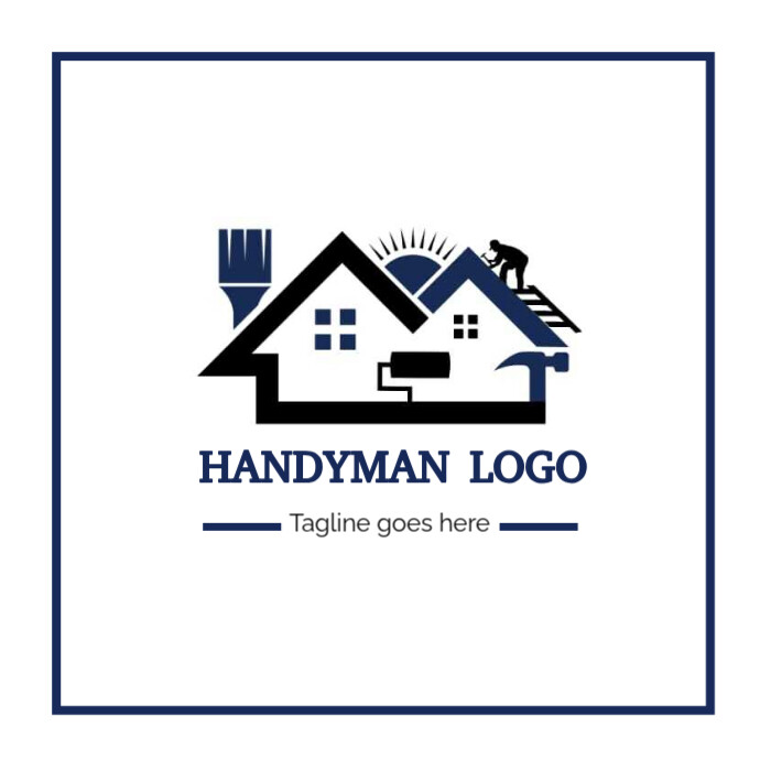 handyman logo, professional handyman logo, handyman logo design, repair ...