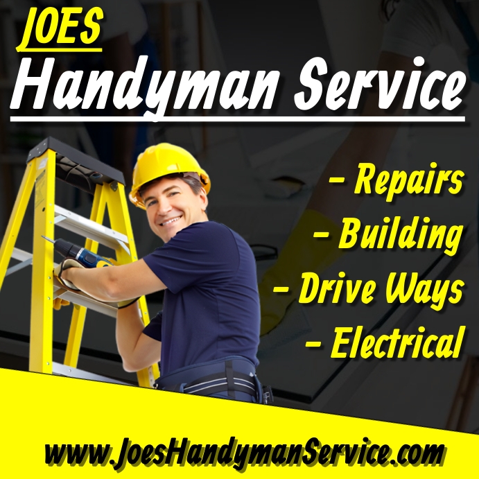 Handyman Post Template | PosterMyWall