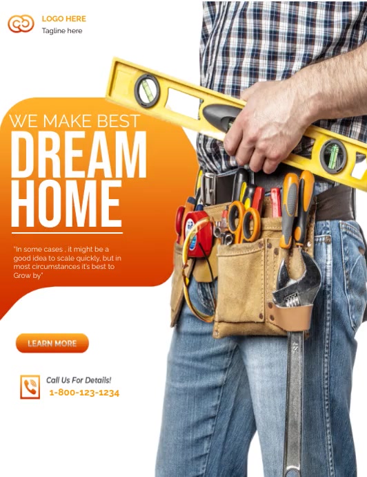 Handyman Services Template | PosterMyWall