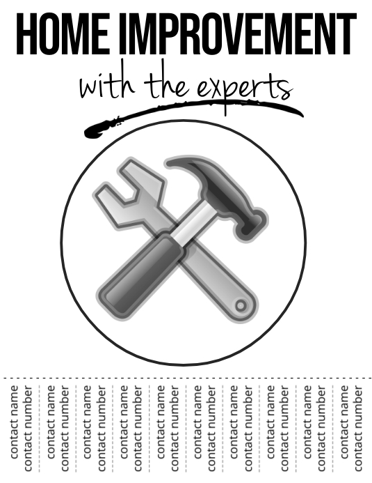 Handyman Services Flyer Template | PosterMyWall