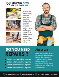 handyman services flyer template design | PosterMyWall